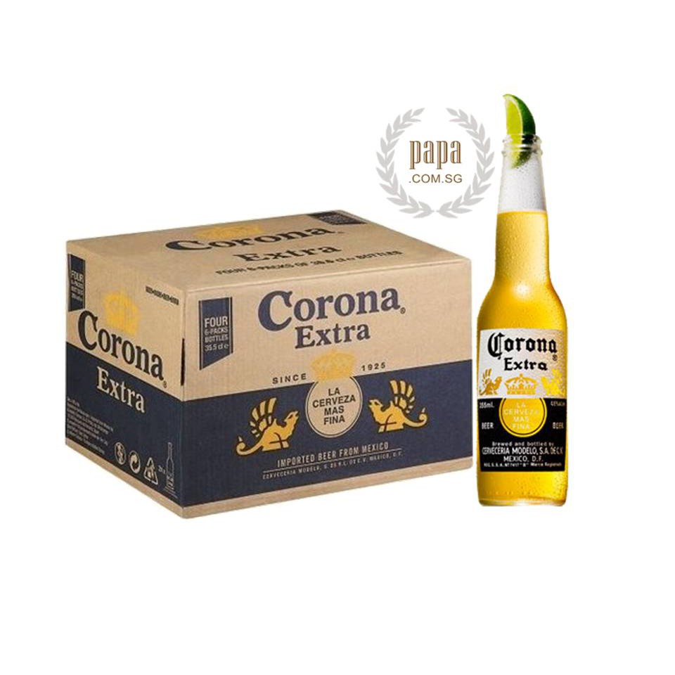 Corona Extra Carton - 4.5% ABV (24 x 355ml Bottle) BBD Feb 2025 ...
