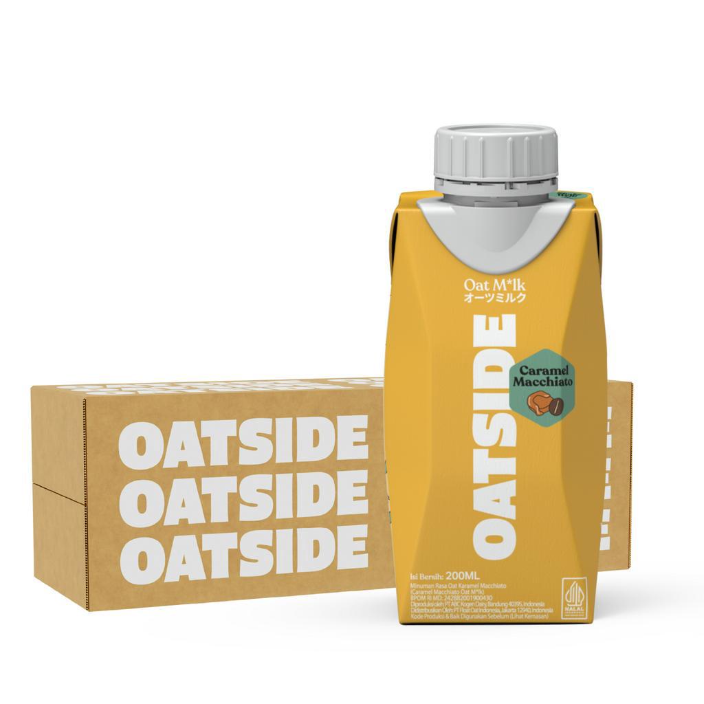 OATSIDE Caramel Macchiato Coffee Oat Milk (24x200ml) | Shopee Singapore