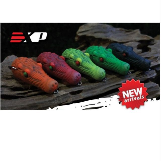 EXP Lacos Rubber Frog For Snakehead Fishing Lure | Shopee Singapore