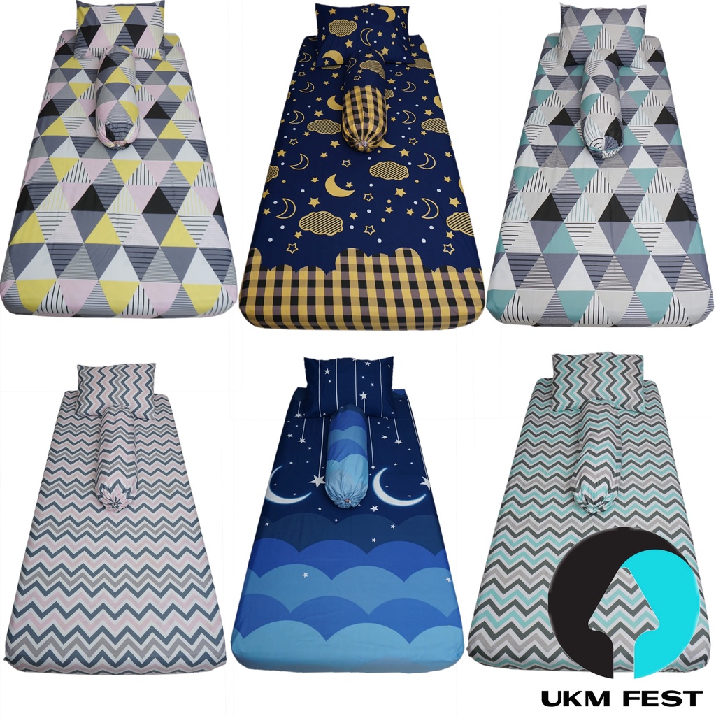 KATUN Zipper Bed Sheet for Foam Mattress & Springbed Premium Cotton ...