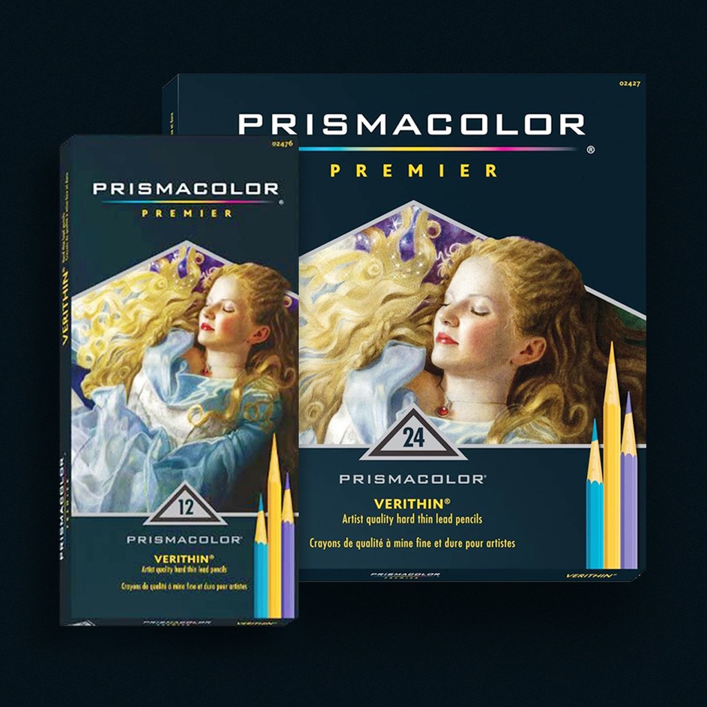 Prismacolor VERITHIN Colored Pencils Set of 12 / 24 - Artist Quality ...