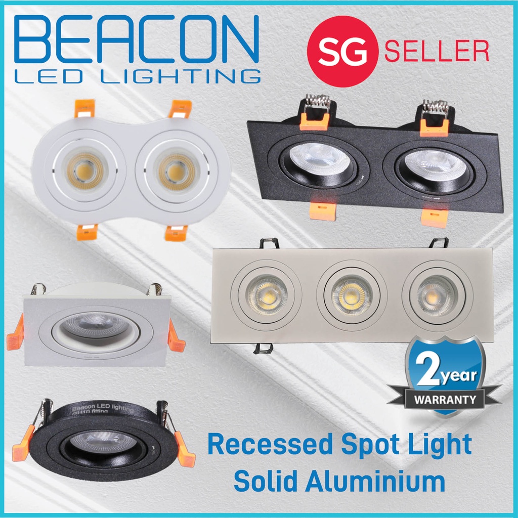Beacon LED (HOT SELLING) Single / Double / Trible Head Recessed ...