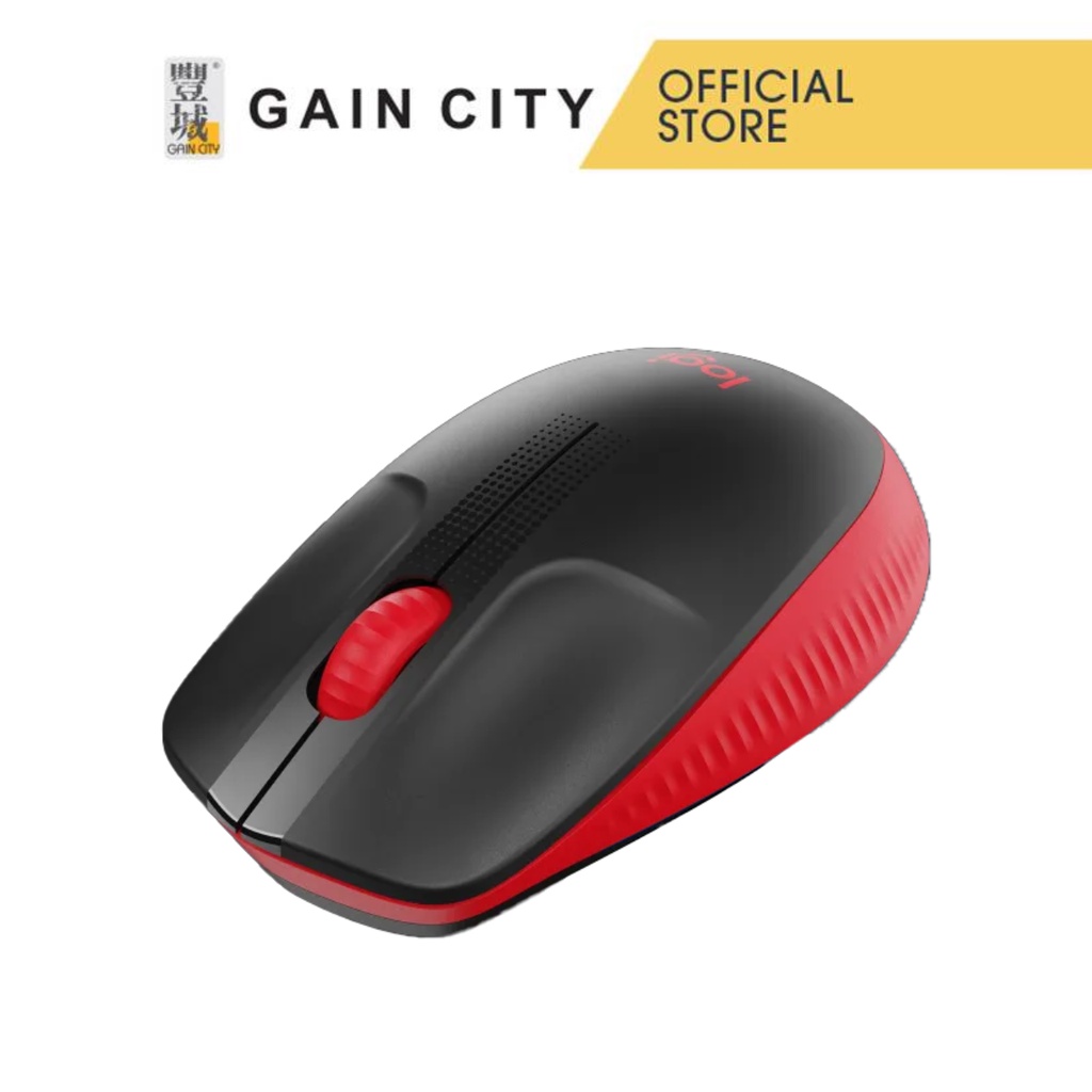 Logitech M190 Wireless Mouse - Red 910-005915 | Shopee Singapore