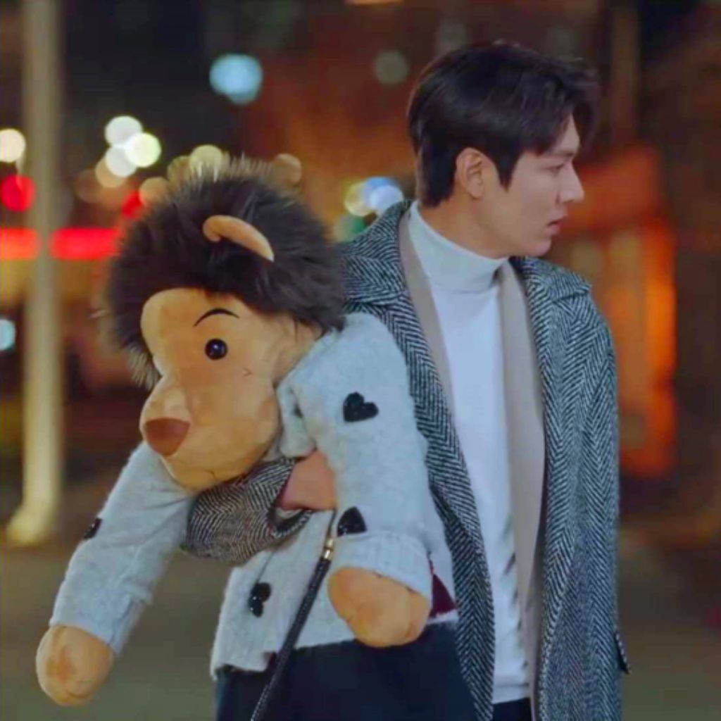 Lee Min Ho drama The King: Eternal Monarch Minomi lion keychain stuffed ...