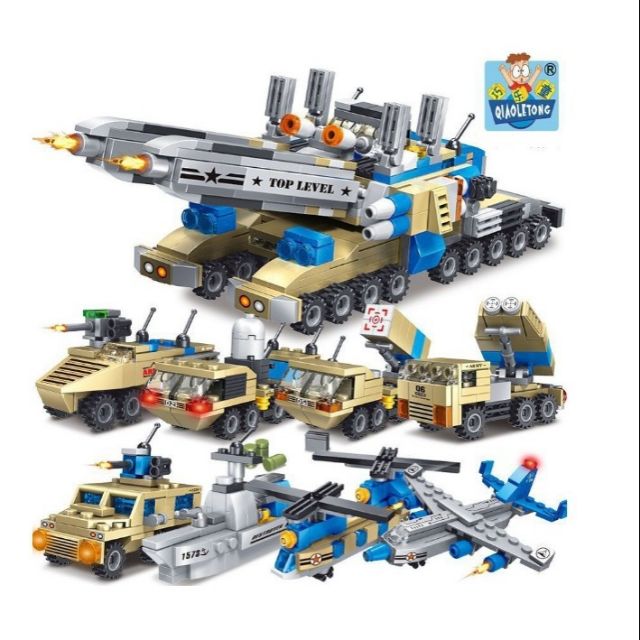 Lego Assembly 8 In 1 Tank Model TS11111 | Shopee Singapore
