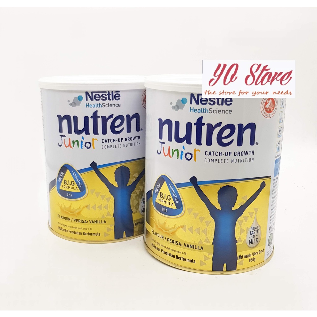 Nestle Nutren Junior 800g x 2 【Exp: Apr 2026] | Shopee Singapore