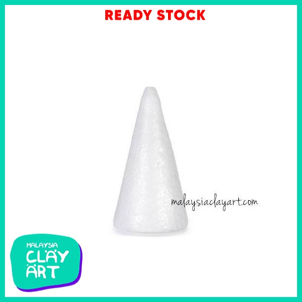 1 X STYROFOAM CONE SHAPE (19.5CM X 7.7CM) | Shopee Singapore