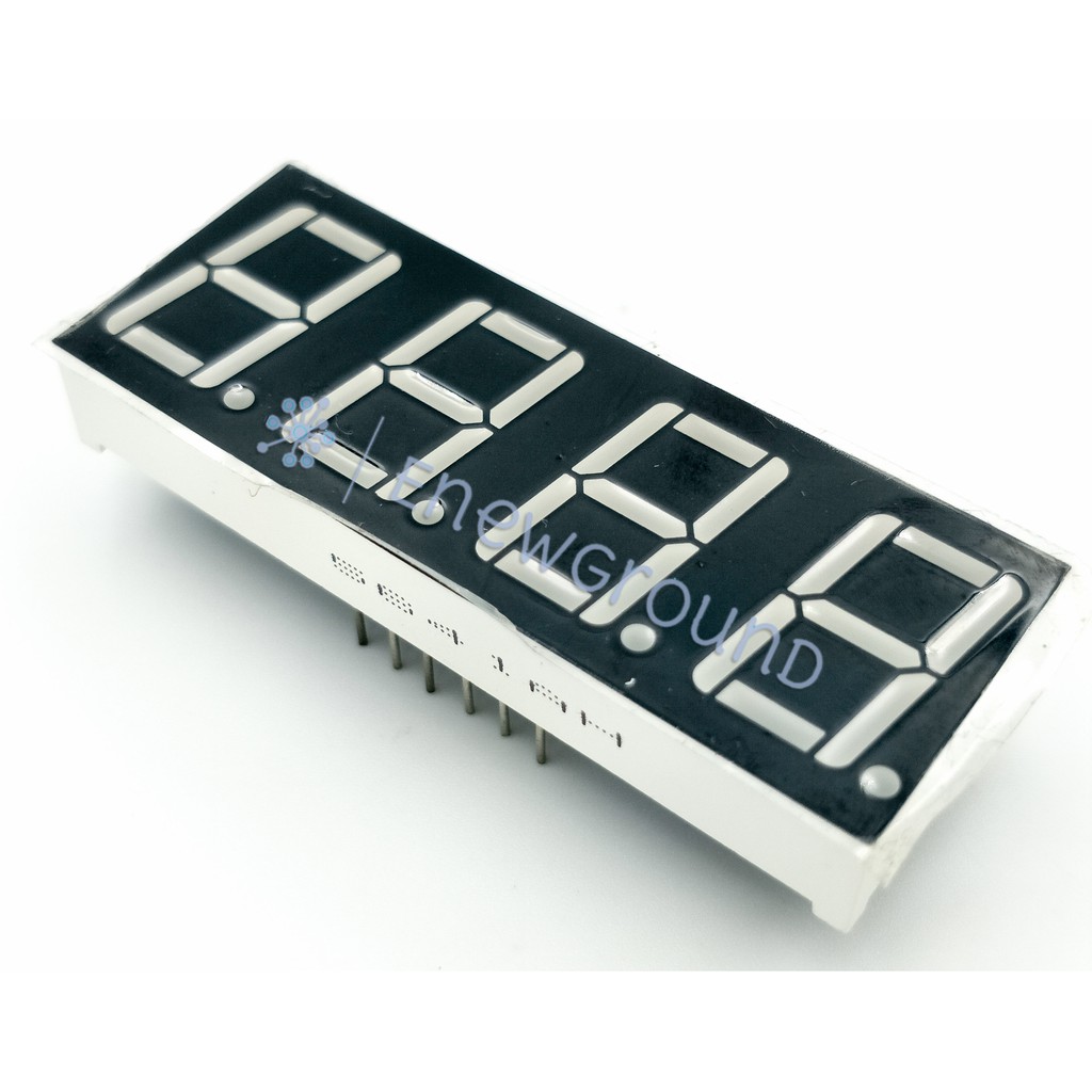 Seven segment display (4 digits, Red, 0.56 inch, common cathode ...