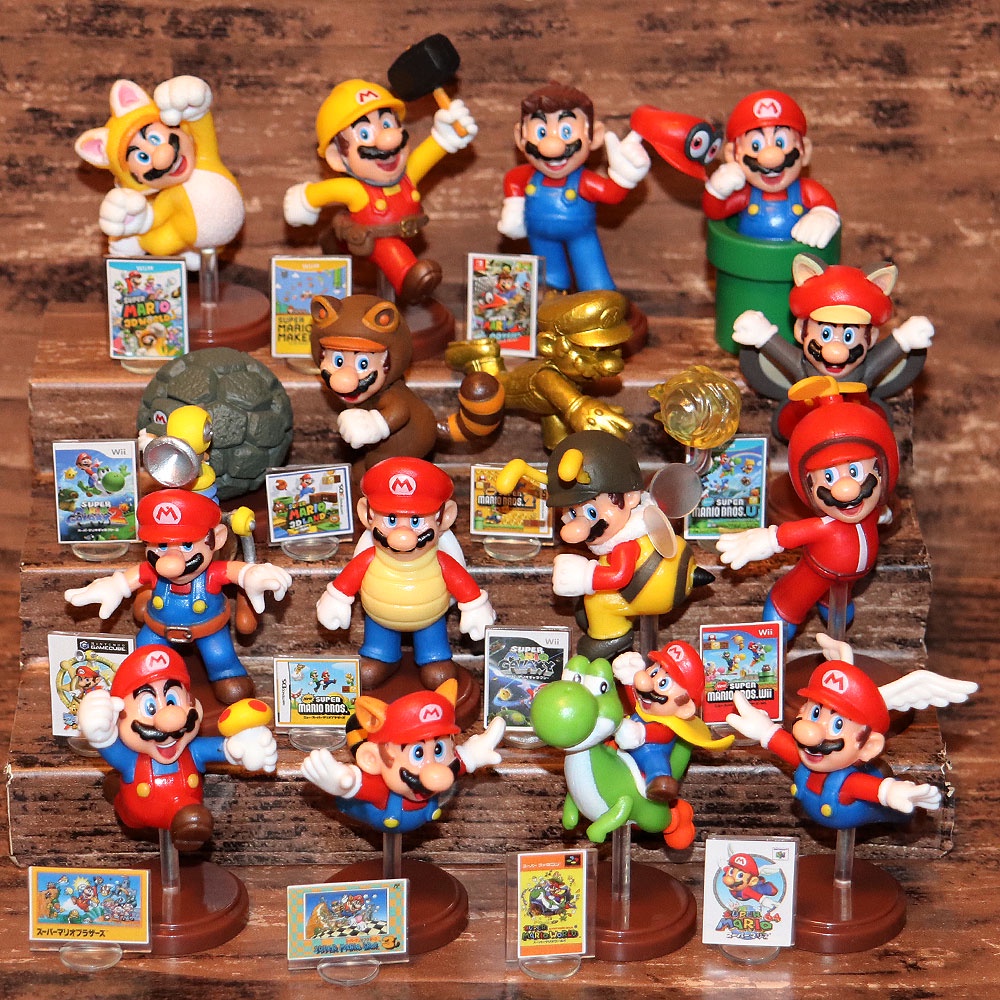 CHOCO EGG SUPER MARIO Bros. 35th Anniversary Figure Full Complete set ...