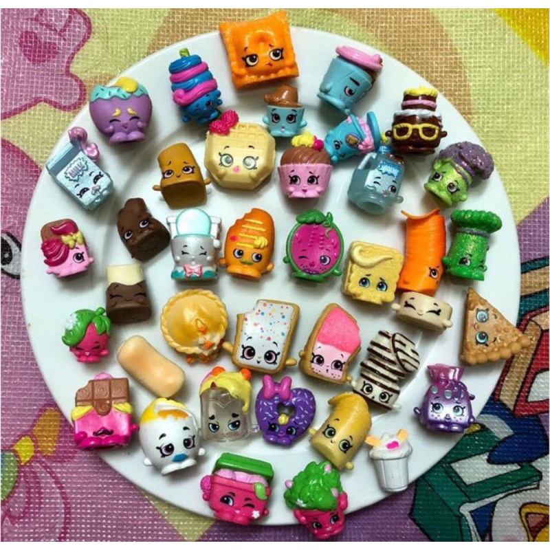 1 SET (COMBO of 50) SHOPKIN TOYS FOR KIDS (RANDOM MIX) | Shopee Singapore