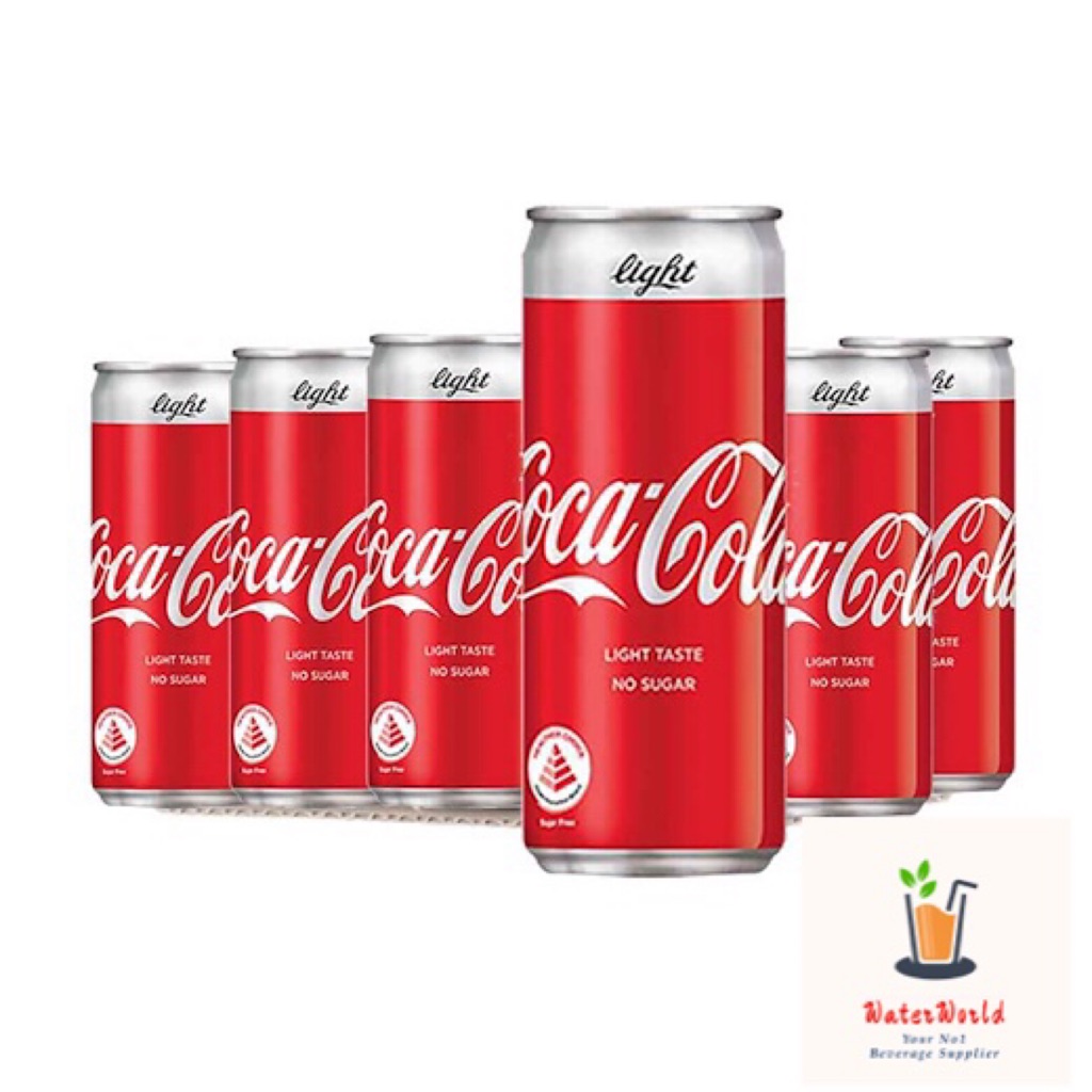 Coke Light 24 x 320ml cans (Imported) | Shopee Singapore
