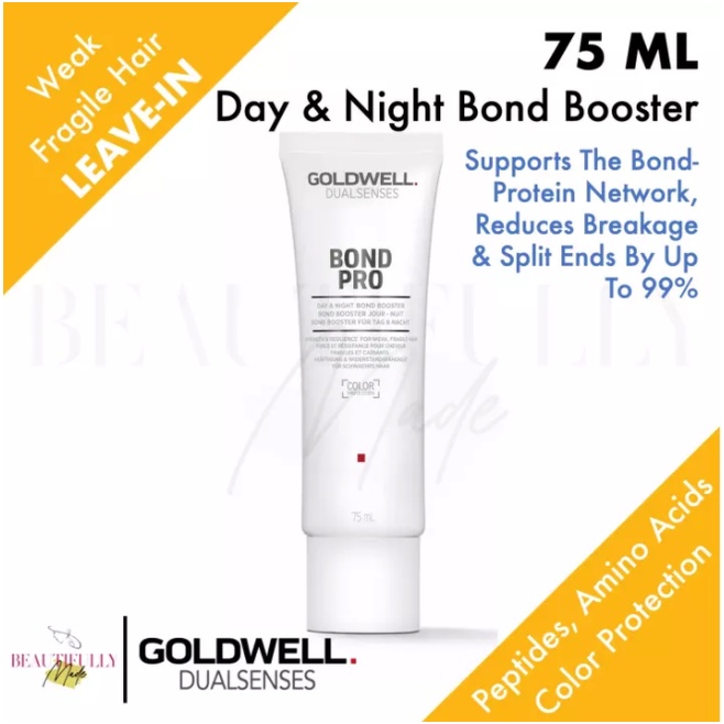 Goldwell Dual Senses Bond Pro Day & Night Bond Booster 75ml - For Weak ...