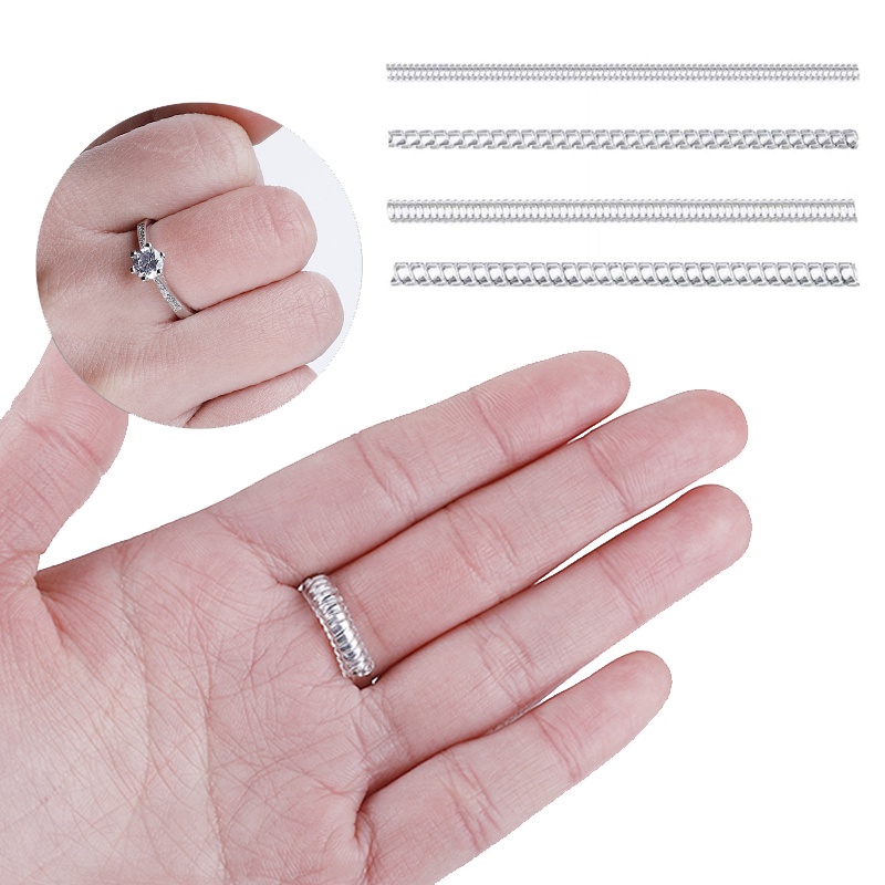 Invisible Spiral Based Ring Sizer Adjuster Guard Insert Tightener ...