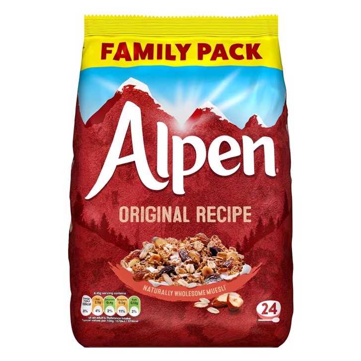 Alpen The Original Swiss Recipe Family Pack Museli 1.1kg | Shopee Singapore