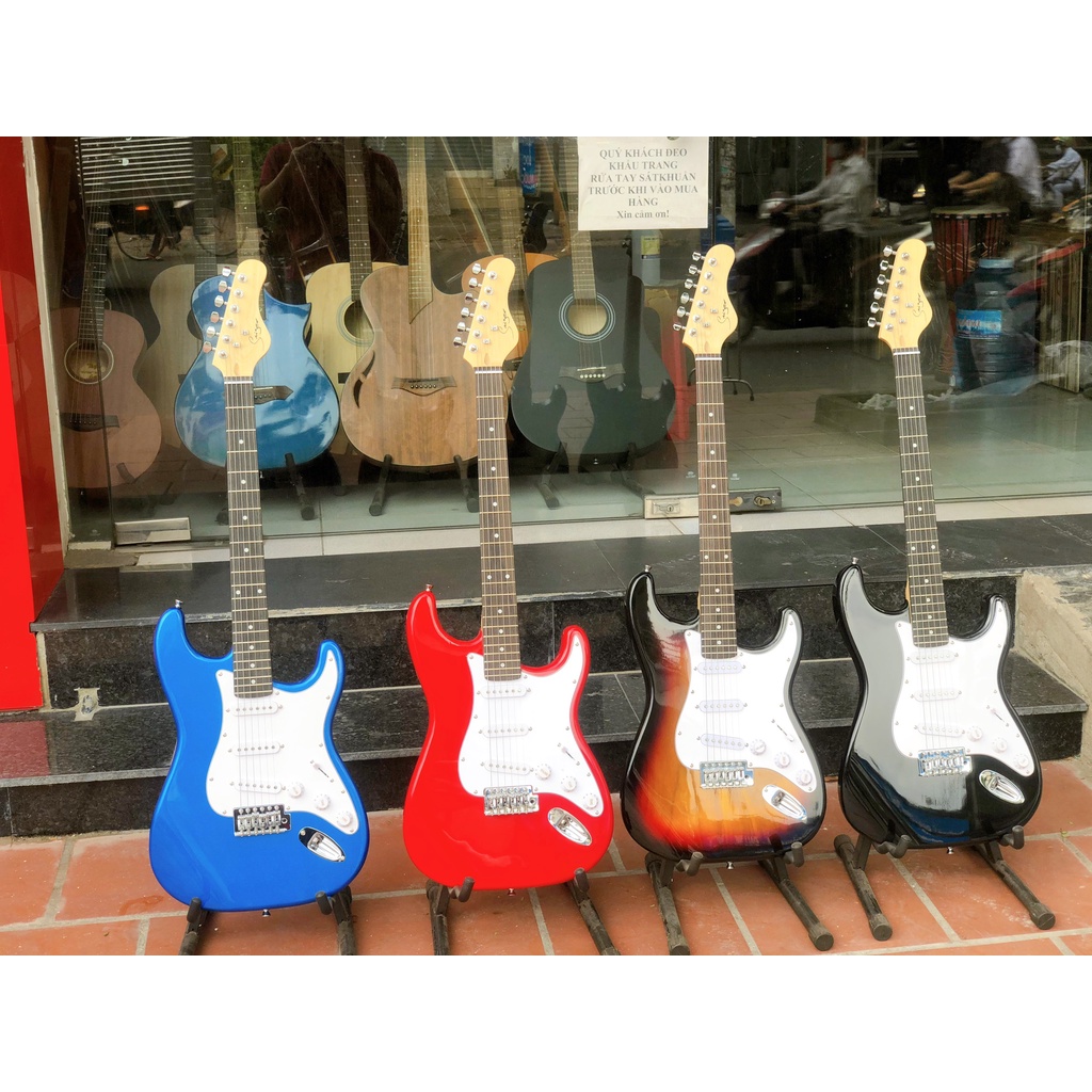 Genuine Saiger 3 mobin solo electric Guitar (with accessories included ...