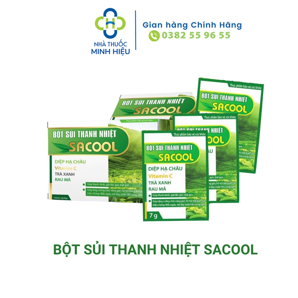 Sacool Heat Cleansing Effervescent Powder-Helps Cool The Liver ...