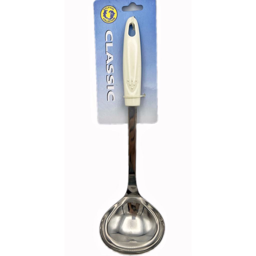 Dolphin Collection Stainless Steel Soup Ladle 31cm (2pcs) | Shopee ...