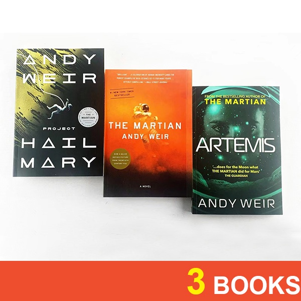 [SG Stock] Andy Weir books collection (Hail Mary, The Martian and ...