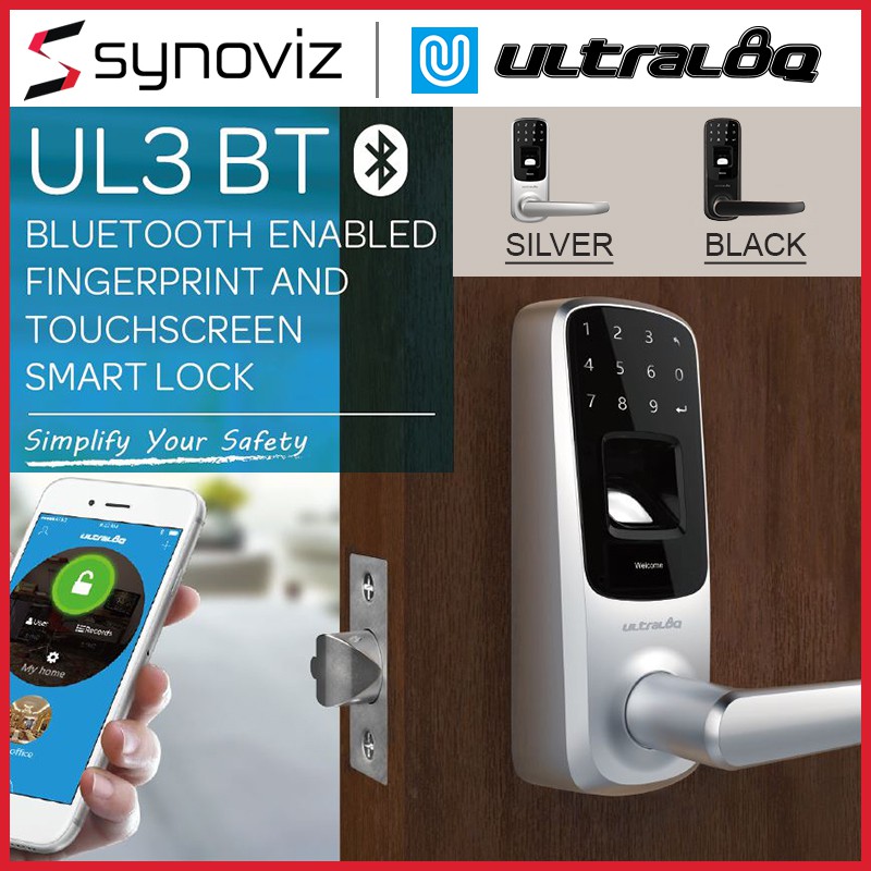 【SG Warranty】Ultraloq UL3 Bluetooth Digital Lock HDB Condo Bungalow ...