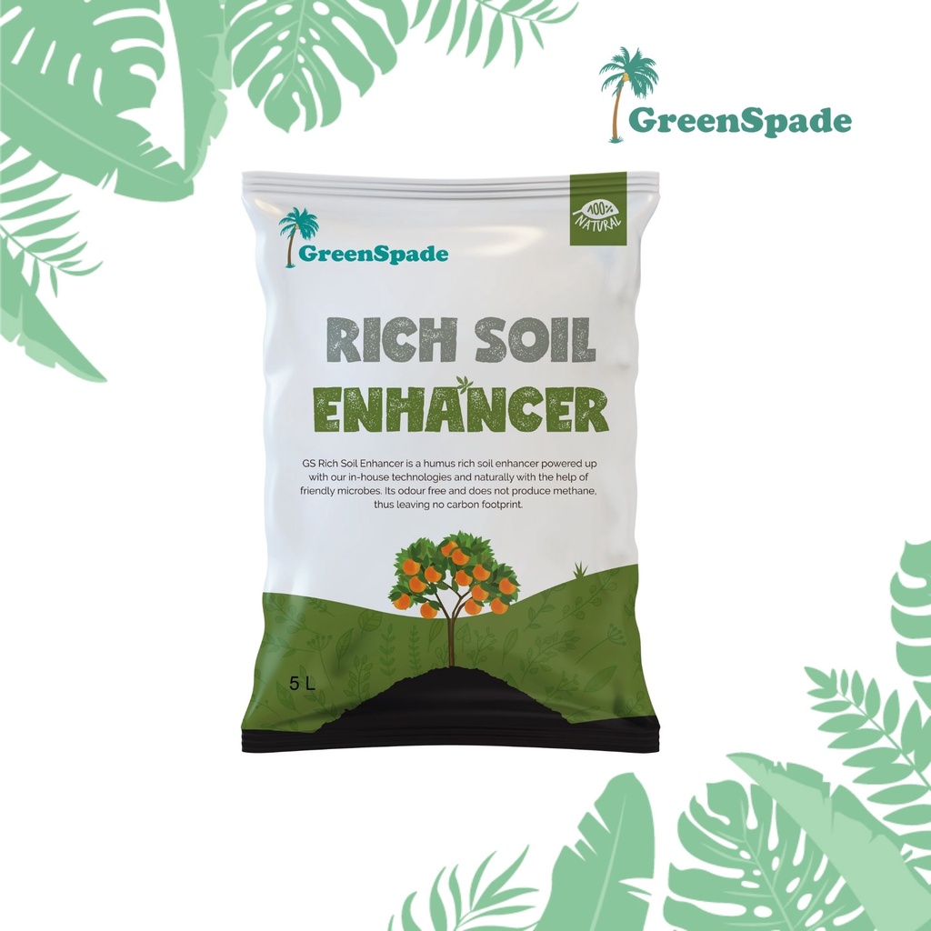 [Buy More, Save More] Green Spade - Rich Soil Enhancer 5L | Shopee ...