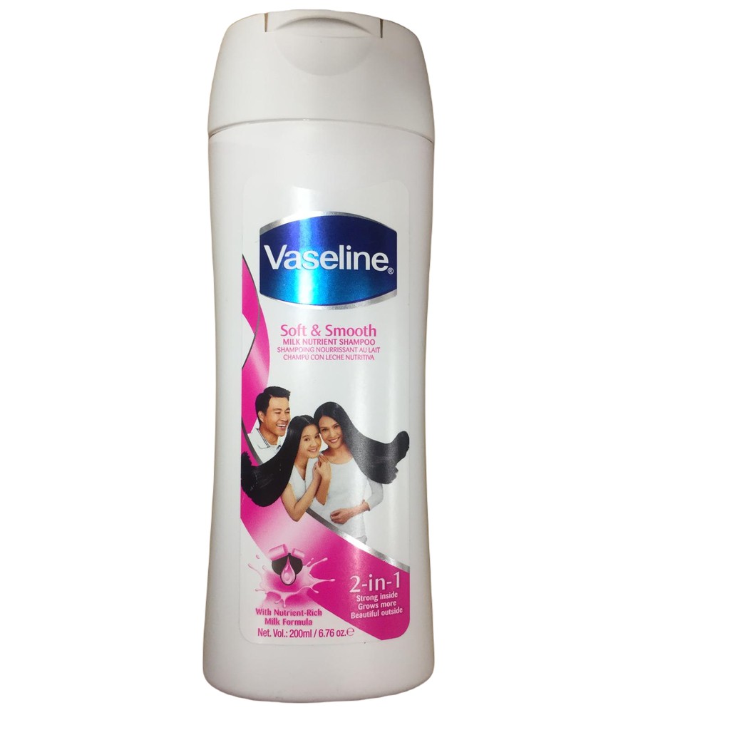 Vaseline Soft & Smooth Milk Nutrient Shampoo - 200 mL | Shopee Singapore