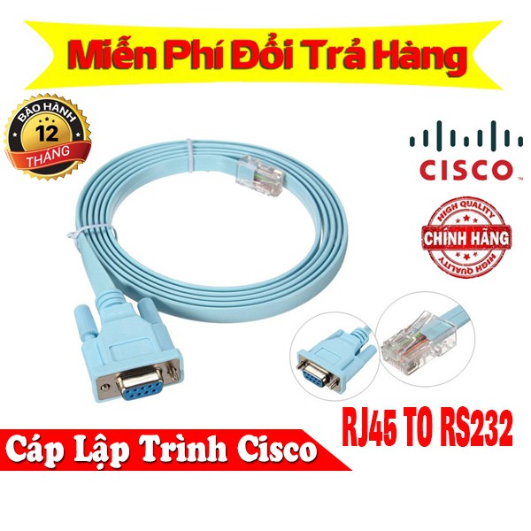 Premium CISCO- Console RJ45 to RS232 Programming Cable | Shopee Singapore