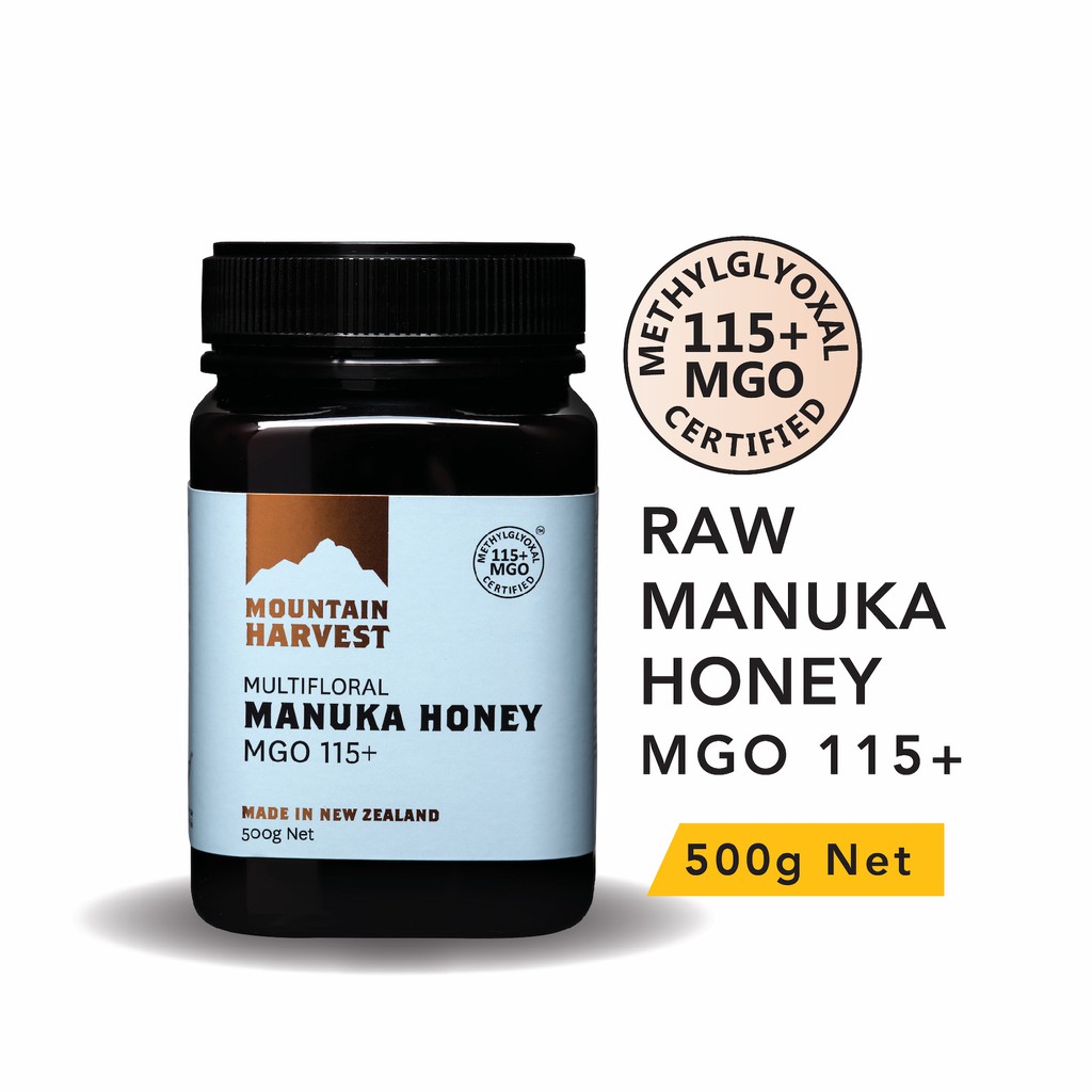Mountain Harvest MGO 115+ Manuka Honey 500g | Shopee Singapore