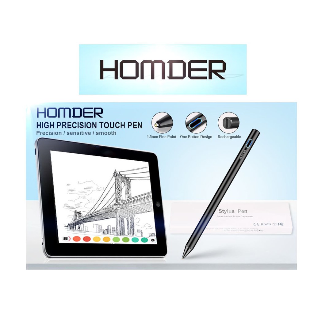 【Sale】Homder Stylus Pen,Rechargeable Digital Universal Stylus Pencil ...