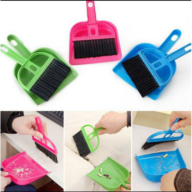 L361 HVR mini Broom set Small traveling Scoop Small cikrak Cleanliness ...