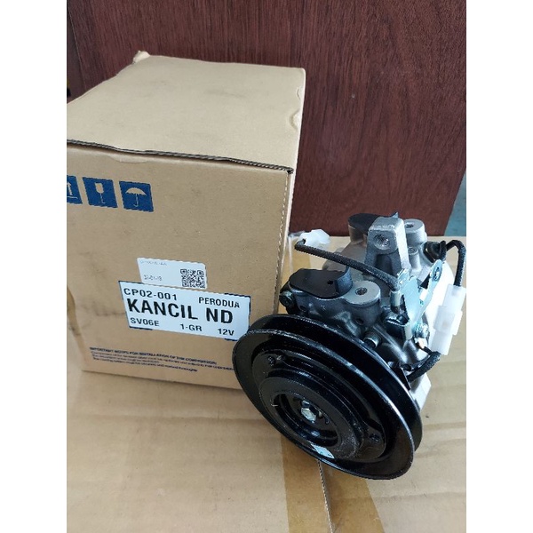 PERODUA KANCIL/KELISA/KENARI/MYVI 1.0 Aircon Compressor(Denso System ...