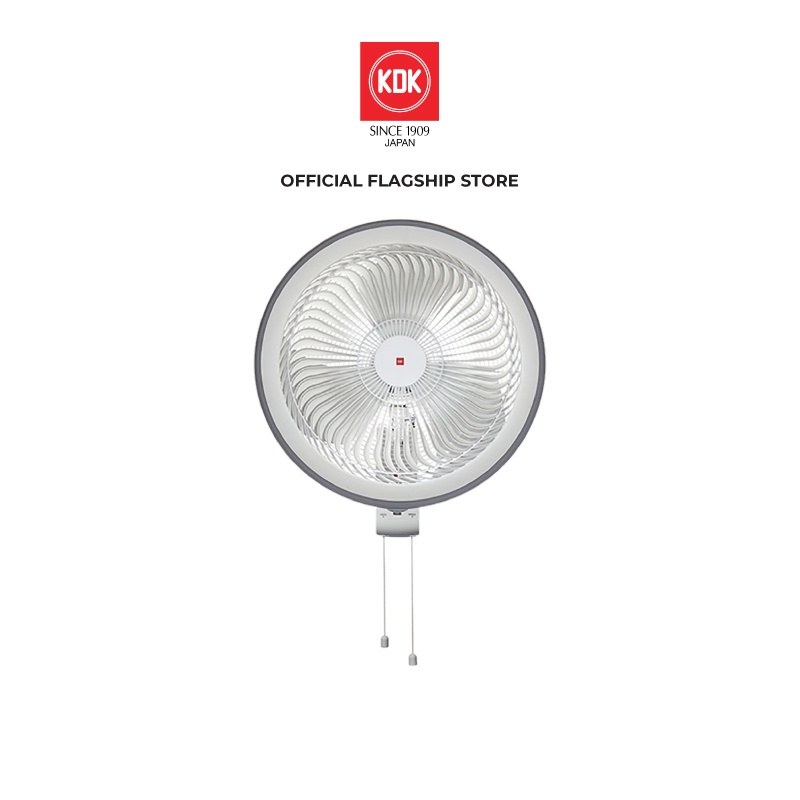 KDK YU50X Industrial Wall Fan with Guide Van Design and 3-Speed ...