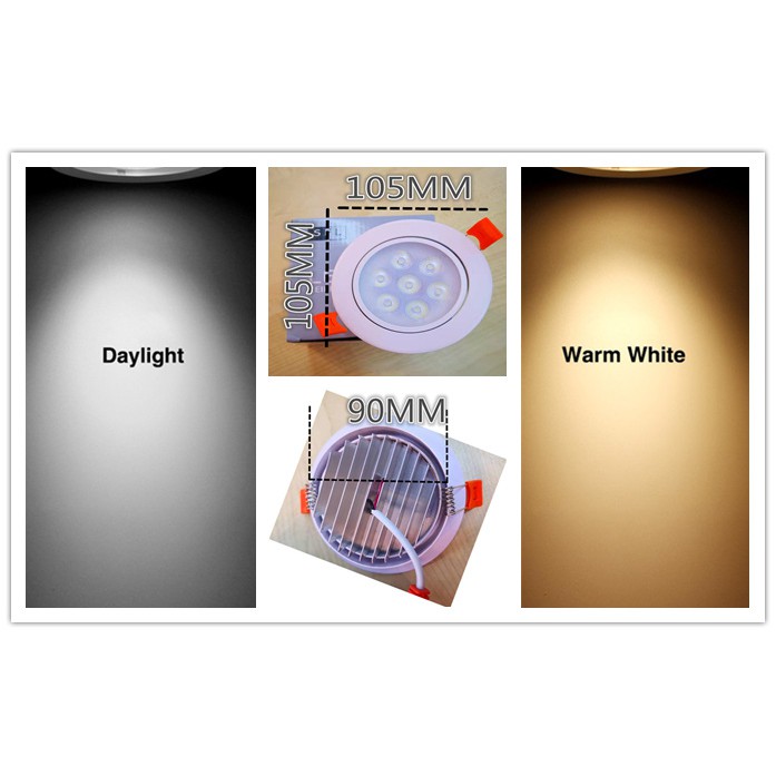 LED 7W EYEBALL - LED CEILINGDOWN LIGHTING 7W -BIG SIZE BODY 105MM ...