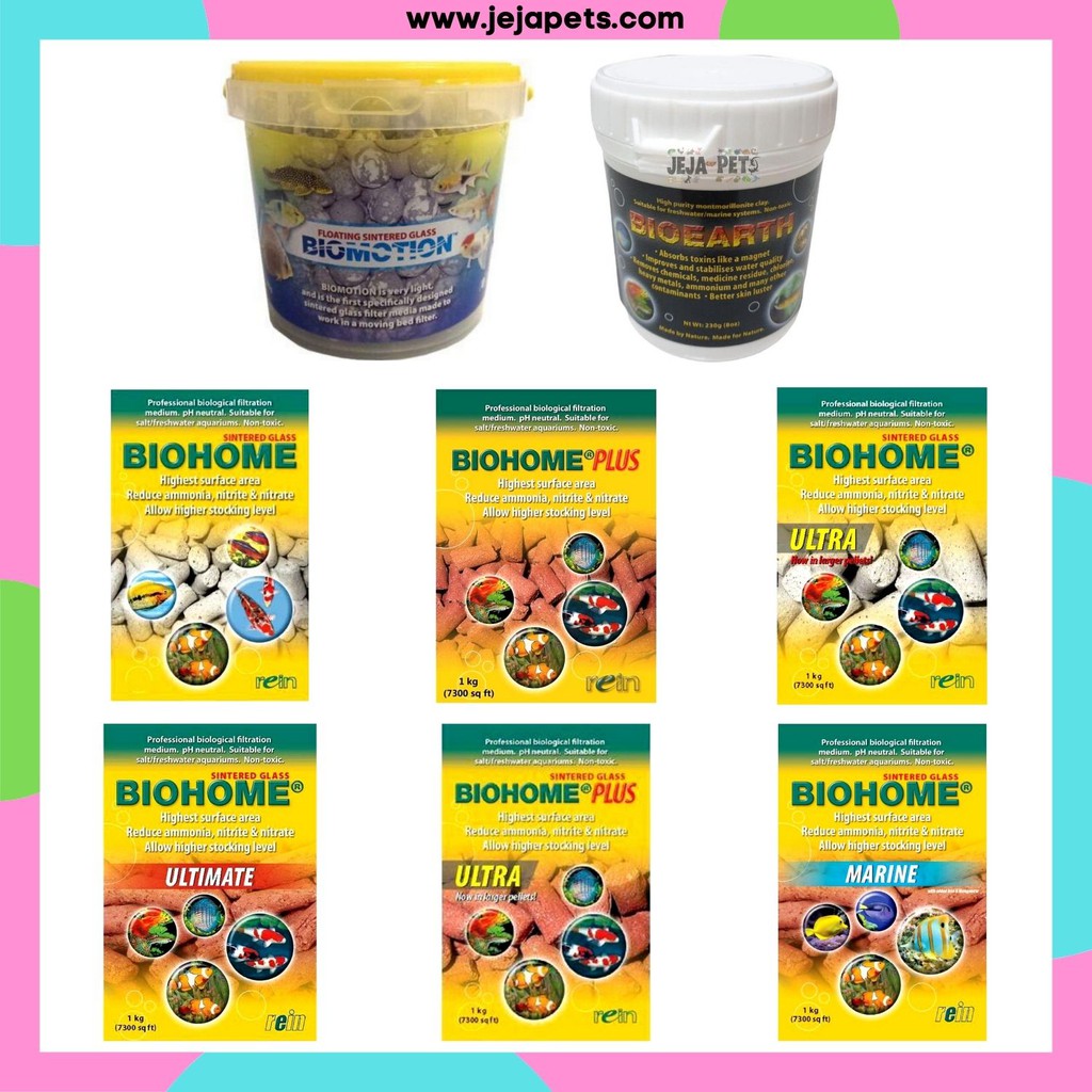 Biohome Assorted Aquarium Sintered Glass Filter Media - Standard ...