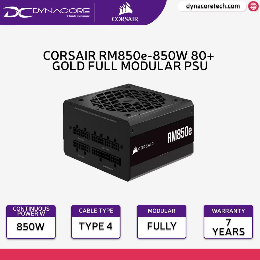 Corsair RMe Series RM850e 850W ATX 3.0 and PCIe 5.0 Fully Modular ATX Power Supply CP-9020263-UK ...