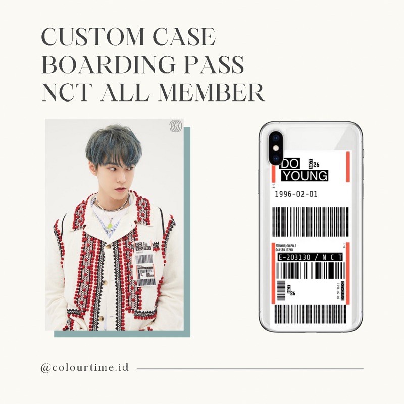Case BOARDING PASS RESONANCE PT.2 NCT 23 MEMBERS (All Types Of HP ...