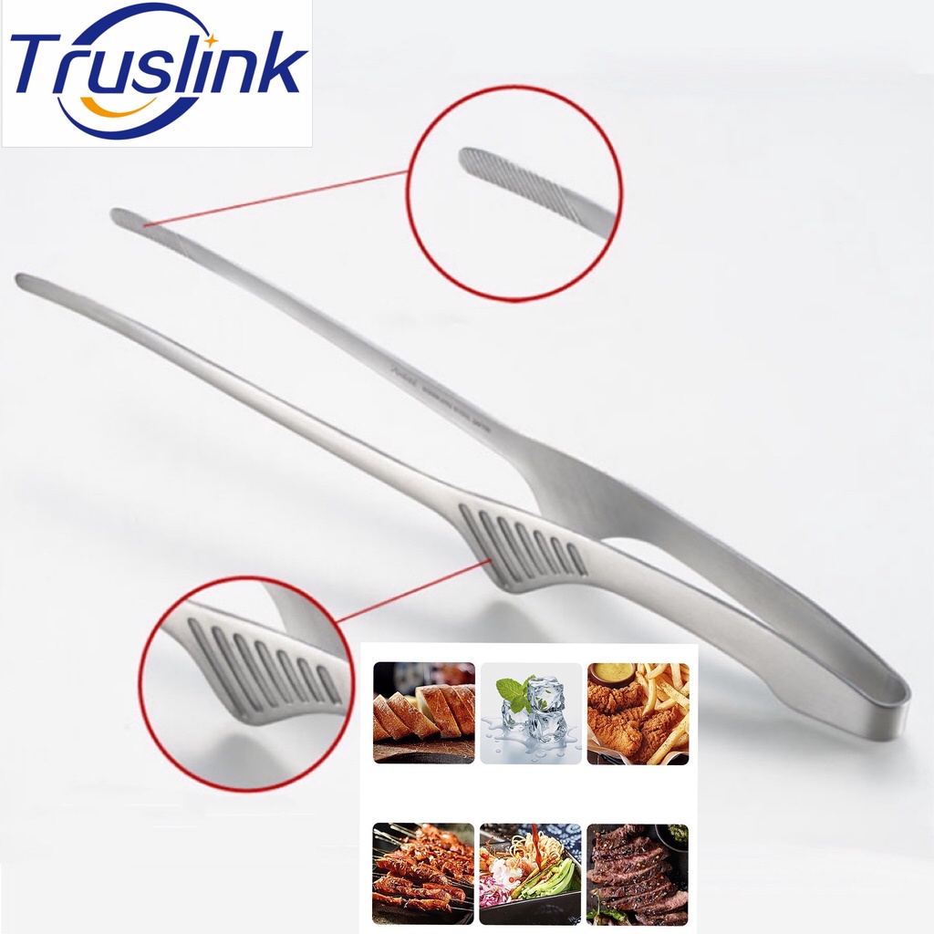 [2 Pieces Bundle] Yakiniku Claver Tong Japanese Style 10 inch BBQ Tong ...