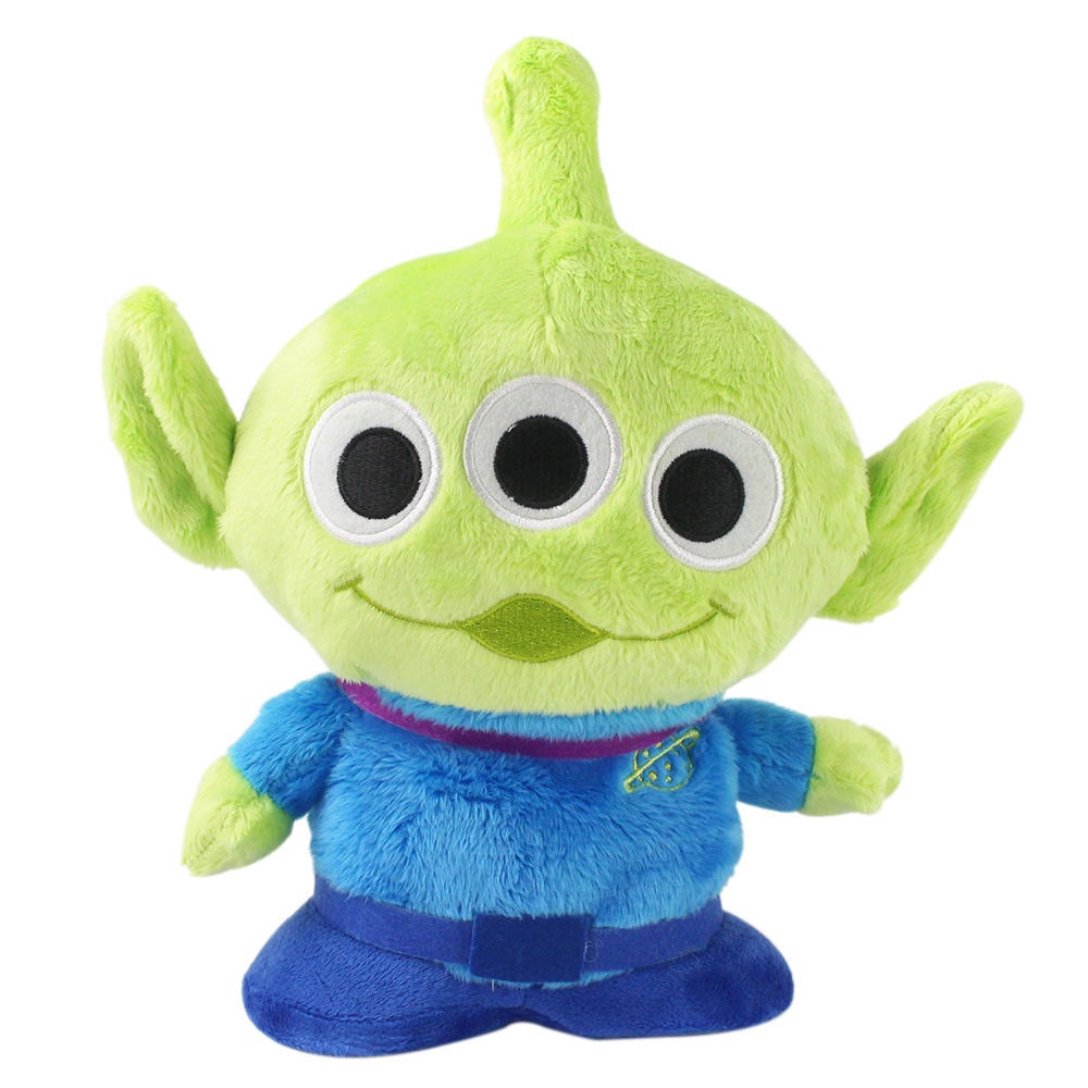 27cm Disney Anime Toy Story Aliens Three Eyes Robot Stuffed plush Toy ...