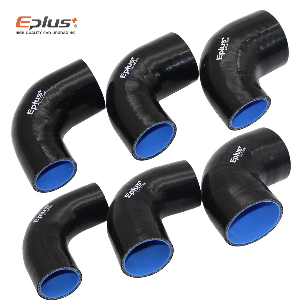 EPLUS Universal Silicone tubing Hose Connector Intercooler Turbo Intake ...