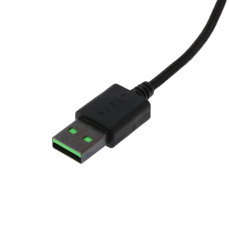 Durable Nylon Braided Line USB Mouse Cable Replacement Wire For Razer ...