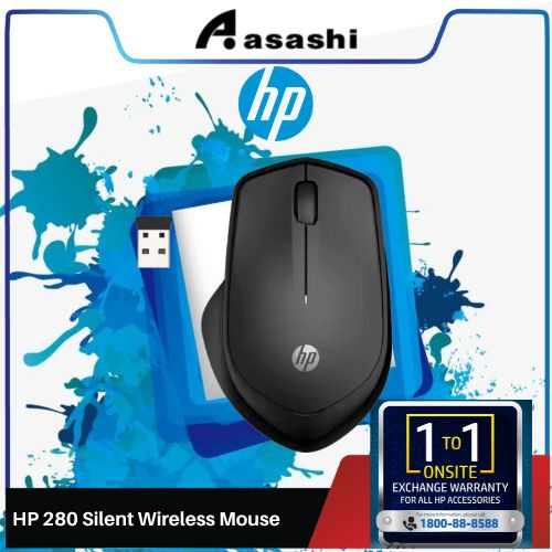 HP 280 Silent Wireless Mouse (19U64AA) | Shopee Singapore