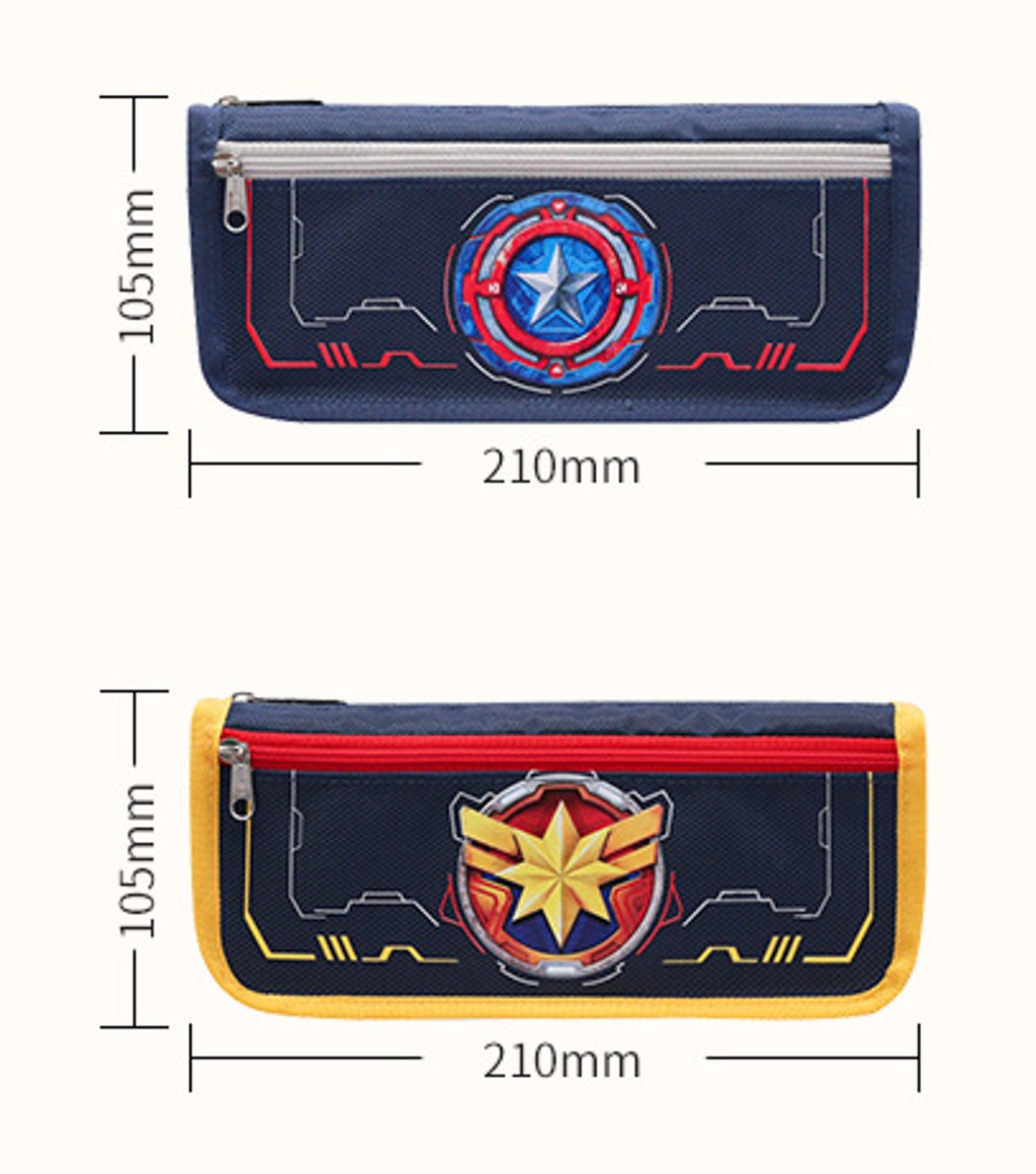 Marvel Pencil Case Latest-Model Iron Man Captain America Symbiote Venom ...