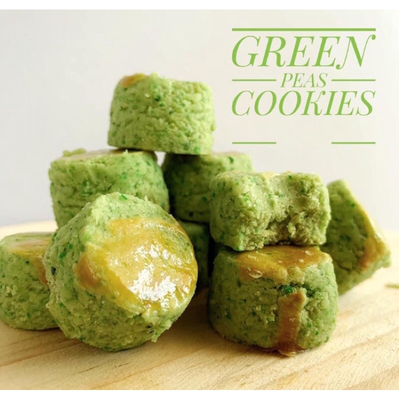 HIJAU Green Pea Cookies Melt in Mouth, Rangup & Premium Green Pea ...