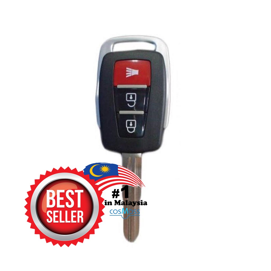 Proton Exora Key Remote Casing with 3 Buttons | Shopee Singapore