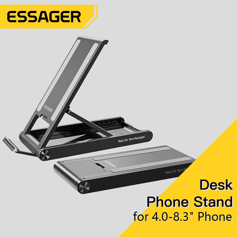 Essager Foldable Desktop Stand Triple Protection Multi-Gear Adjustment ...