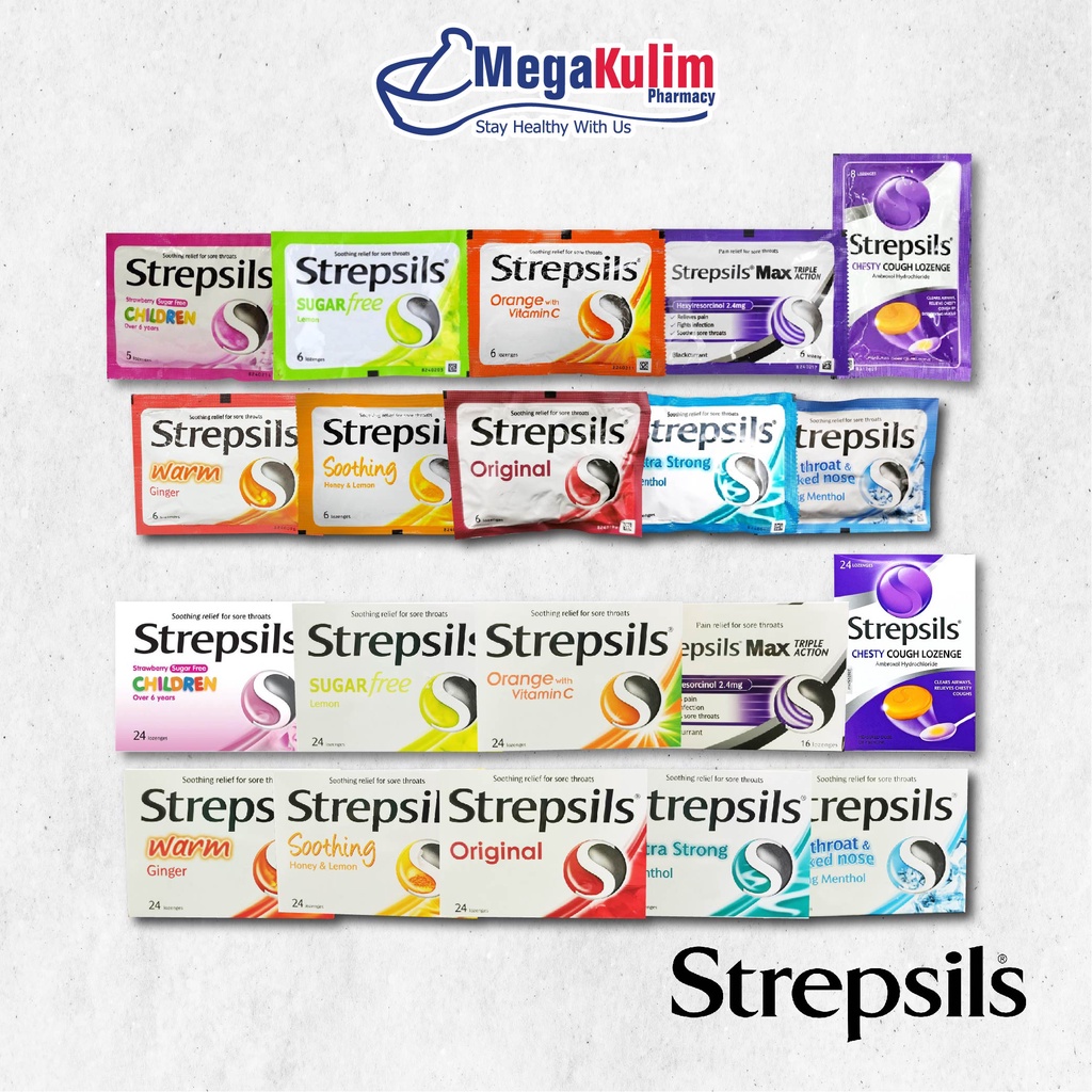 Strepsils Soothing Sore Throat Lozenges (Packet / Box) | Shopee Singapore