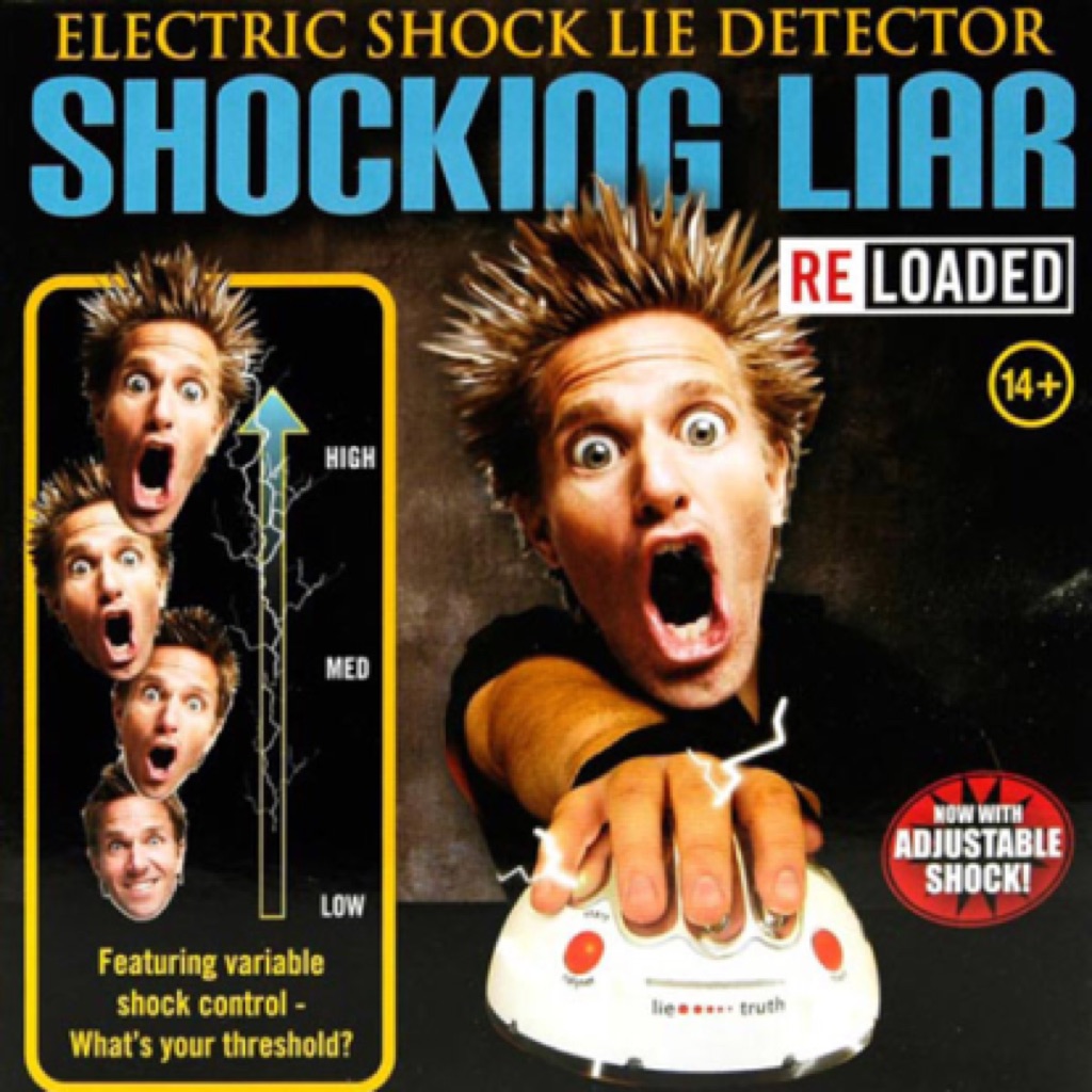 The Truth Machine: Electric Shock Lie Detector. Find Out Who's Telling ...