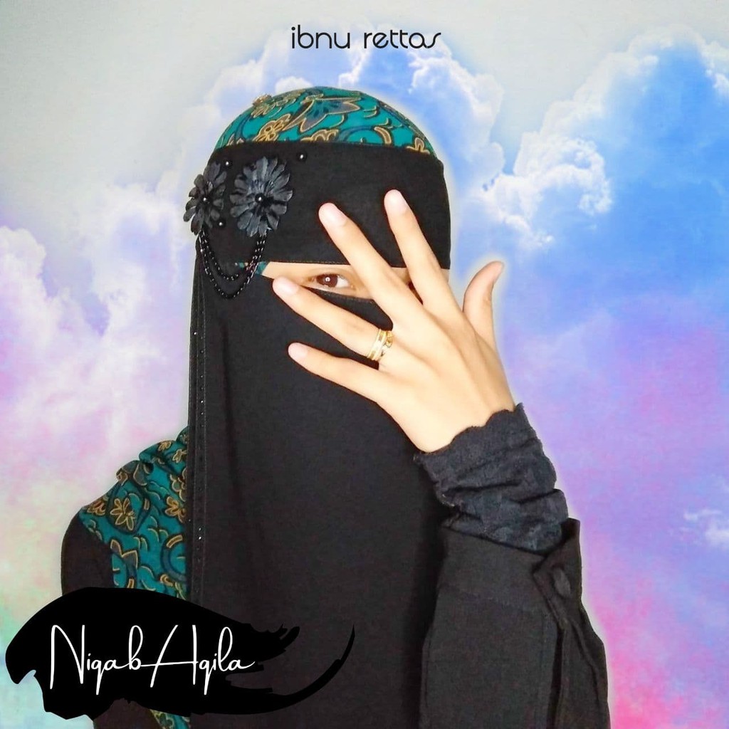 NIQAB IBNURETTAS/NIQAB NIQAB NIQAB AQILA/NIQAB 1 LAYER / NIQAB NINJA ...