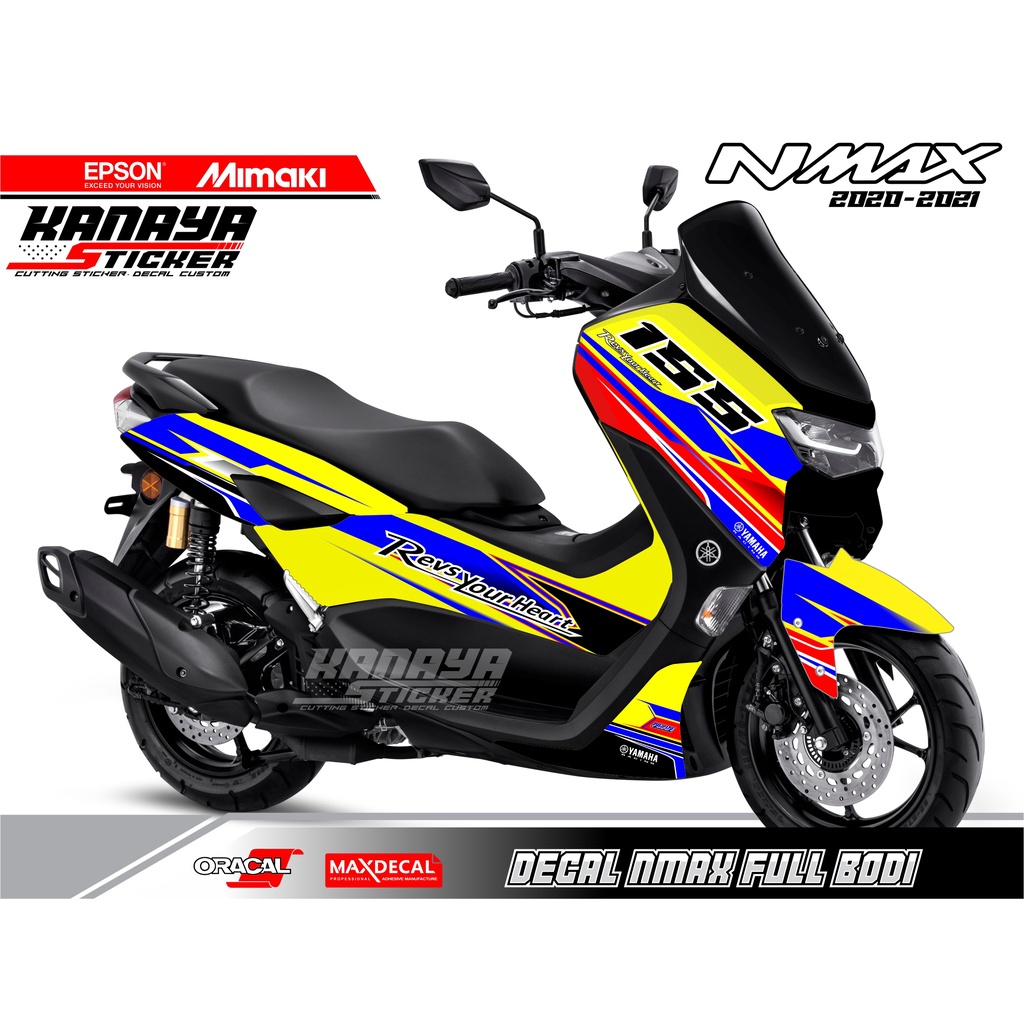 New NMAX DECAL / NEW NMAX STICKER / NEW NMAX DECAL STICKER / CUSTOM ...