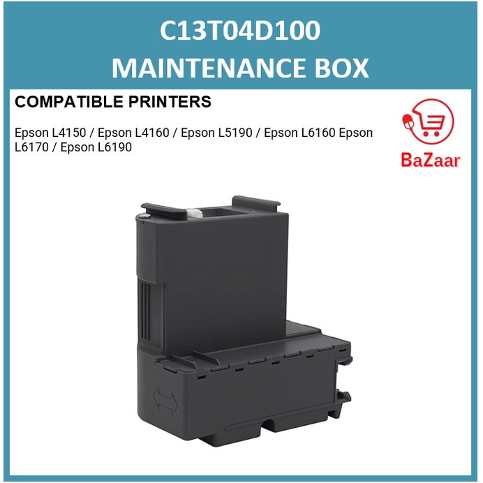[Compatible] Epson T04D Maintenance Box C13T04D100 For WF-2861 L6160 ...