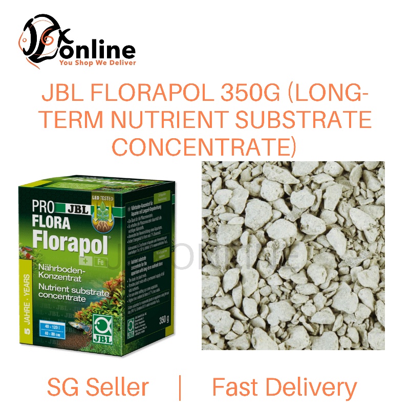 JBL PROFLORA Florapol - 350g (Long-term nutrient substrate concentrate ...